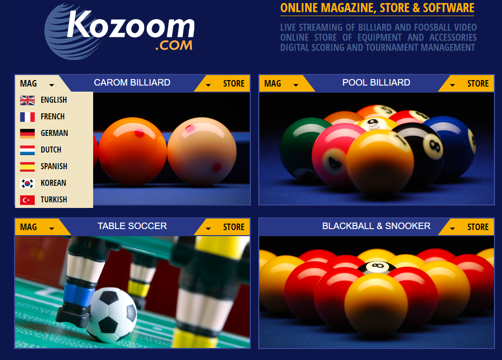 Biljart kijken op Kozoom. Hoe gaat dat? | KNBB